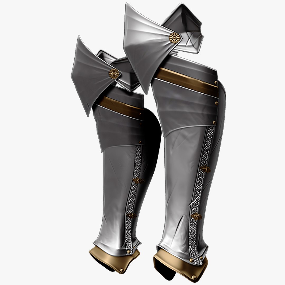 Female Knigt Knee Ankle Armor Sculpt Project 3D model - TurboSquid 2034066