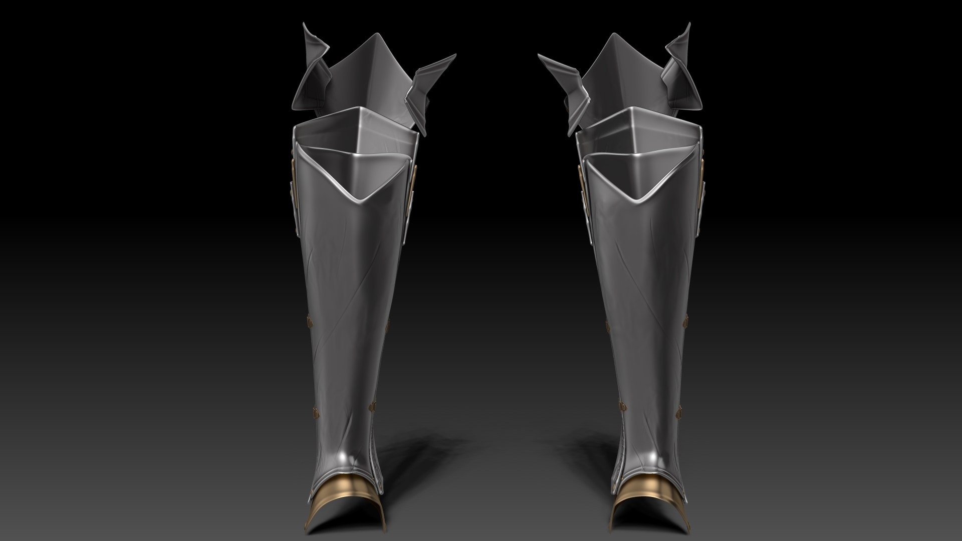 Female Knigt Knee Ankle Armor Sculpt Project 3D model - TurboSquid 2034066