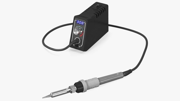3D model Compact Digital Soldering Station - TurboSquid 1723319