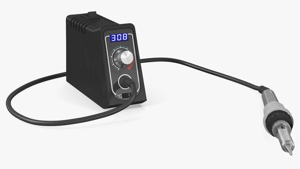 3D model Compact Digital Soldering Station - TurboSquid 1723319