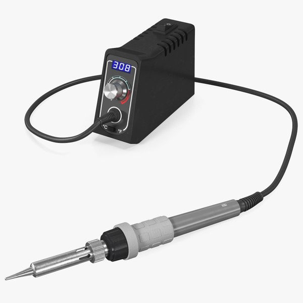 3D model Compact Digital Soldering Station - TurboSquid 1723319