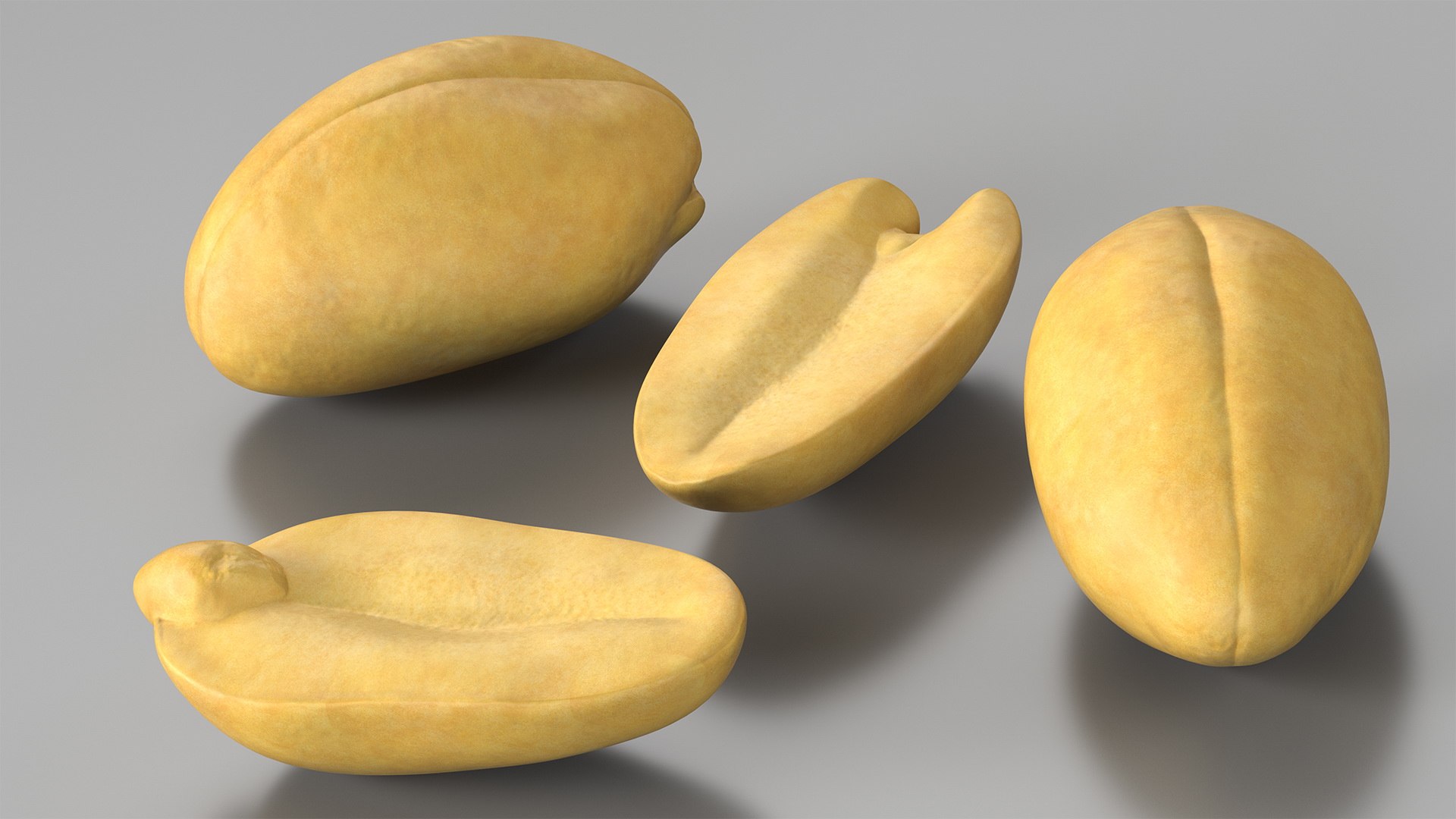Peanuts Set Nut Model - TurboSquid 1458549