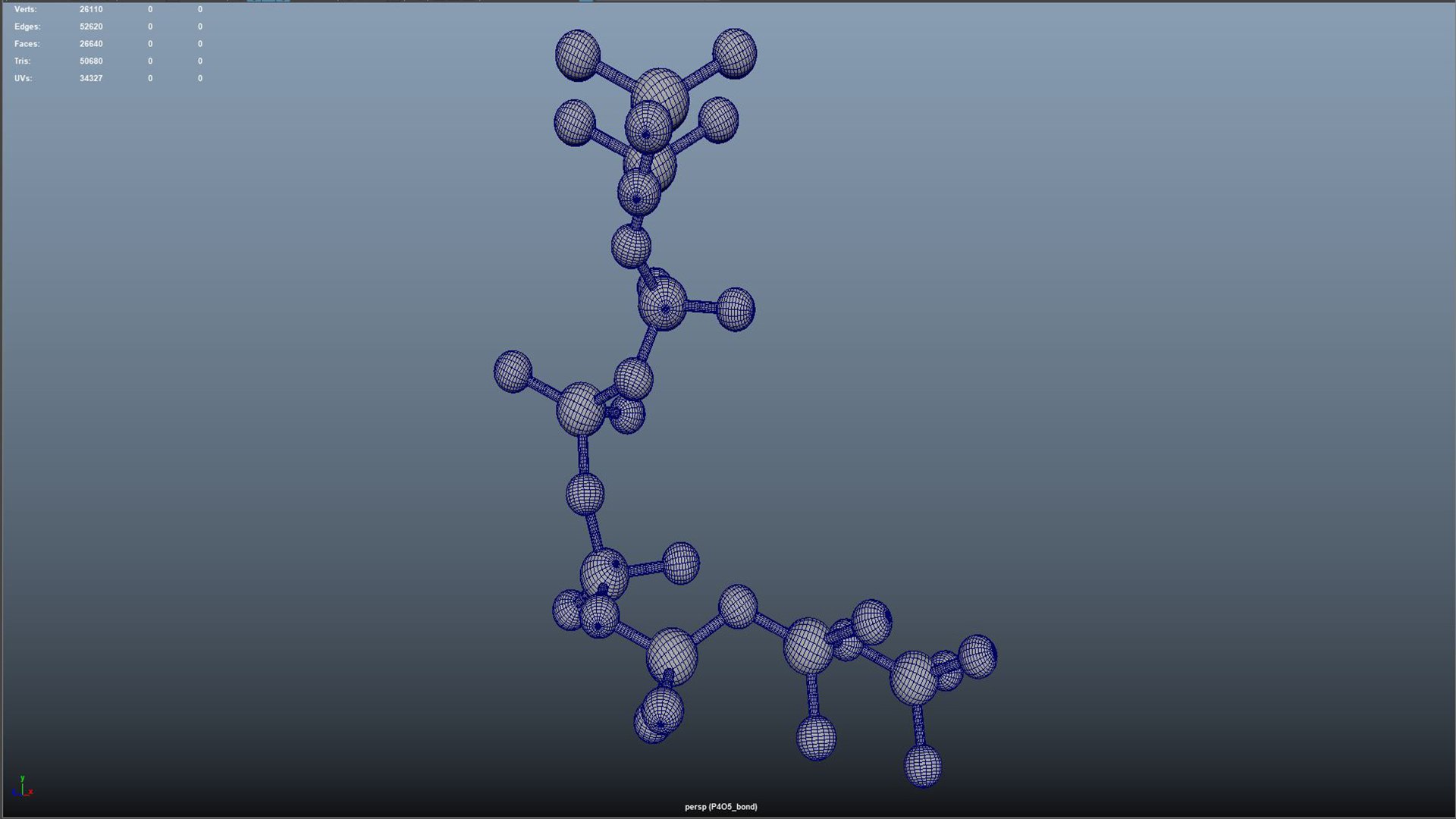 P4O5 Bond 3D - TurboSquid 2332093
