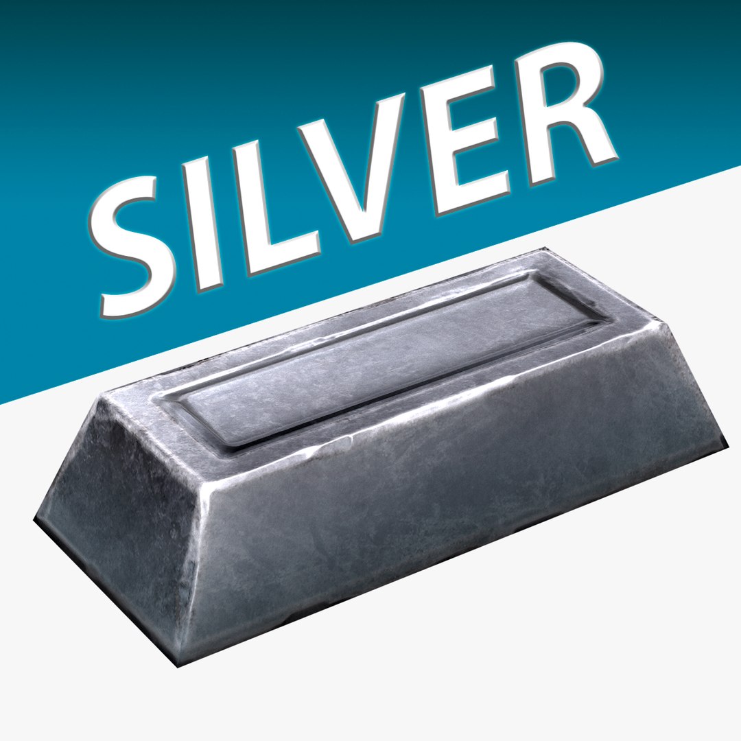 3D Silver Ingot - TurboSquid 1742670