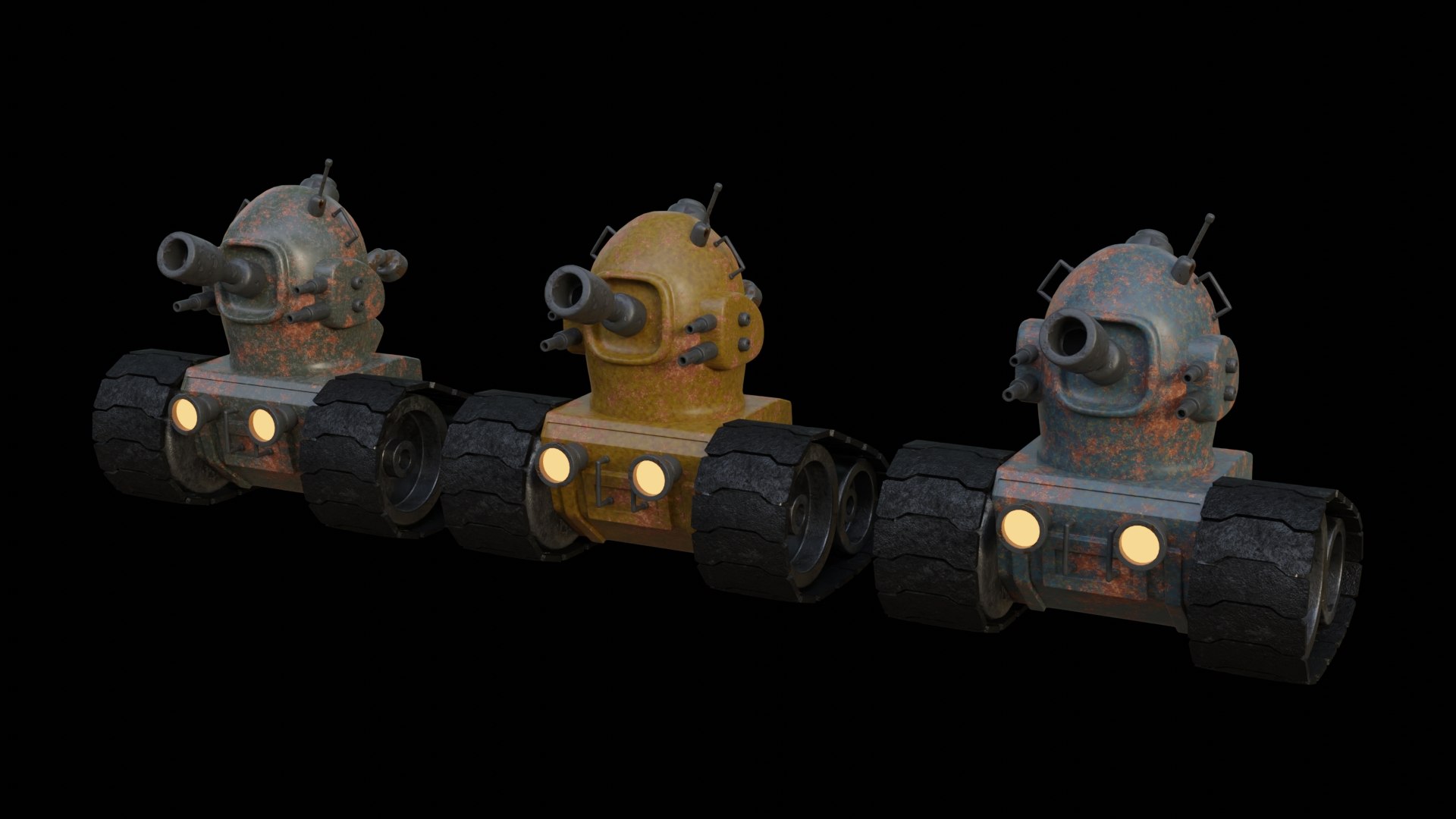 3D Model Stylized Tank Low Poly - TurboSquid 2127821