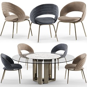 Ines chair - calligaris 3D model - TurboSquid 1422922