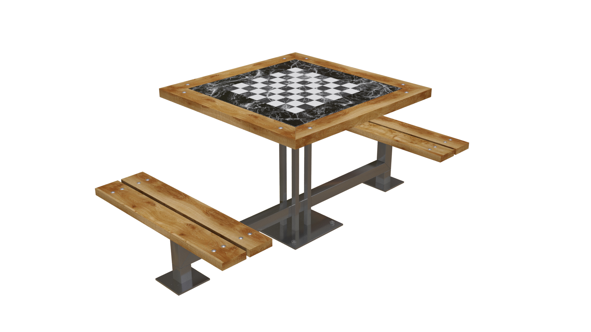 Chess Table 3D - TurboSquid 1827111