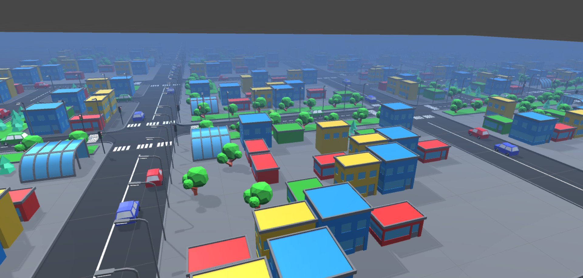3D Simple City Model - TurboSquid 1438893