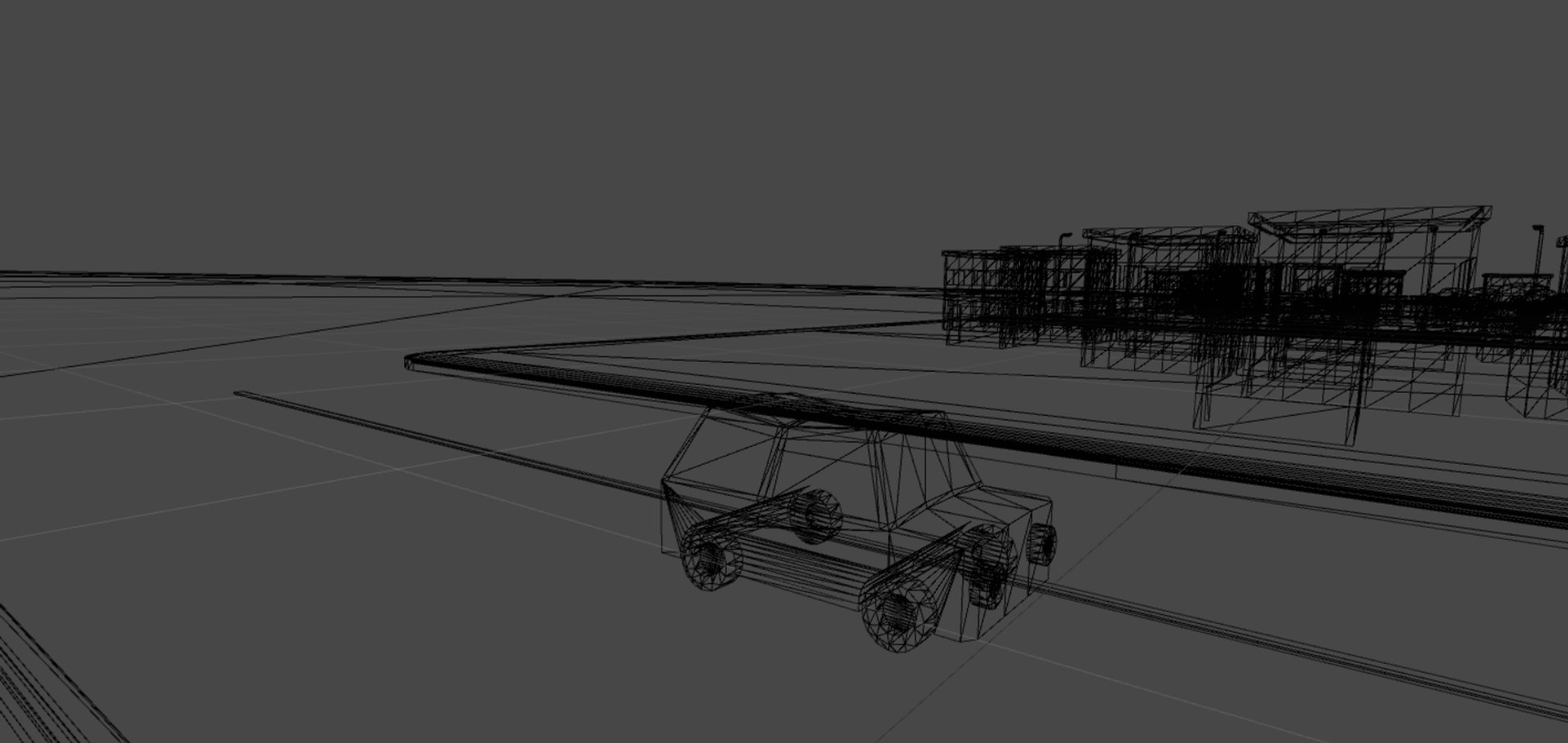 3D Simple City Model - TurboSquid 1438893