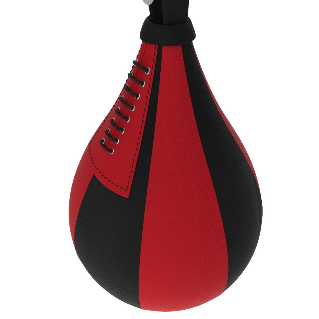 Leather Speed Punching Ball C4d