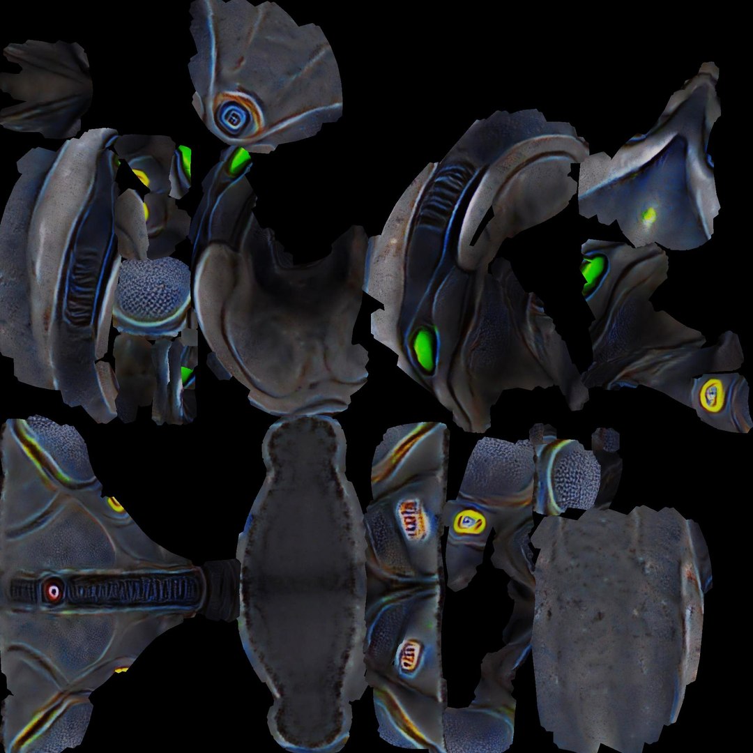 3D Realistic Alien Low Poly Model - TurboSquid 2210314