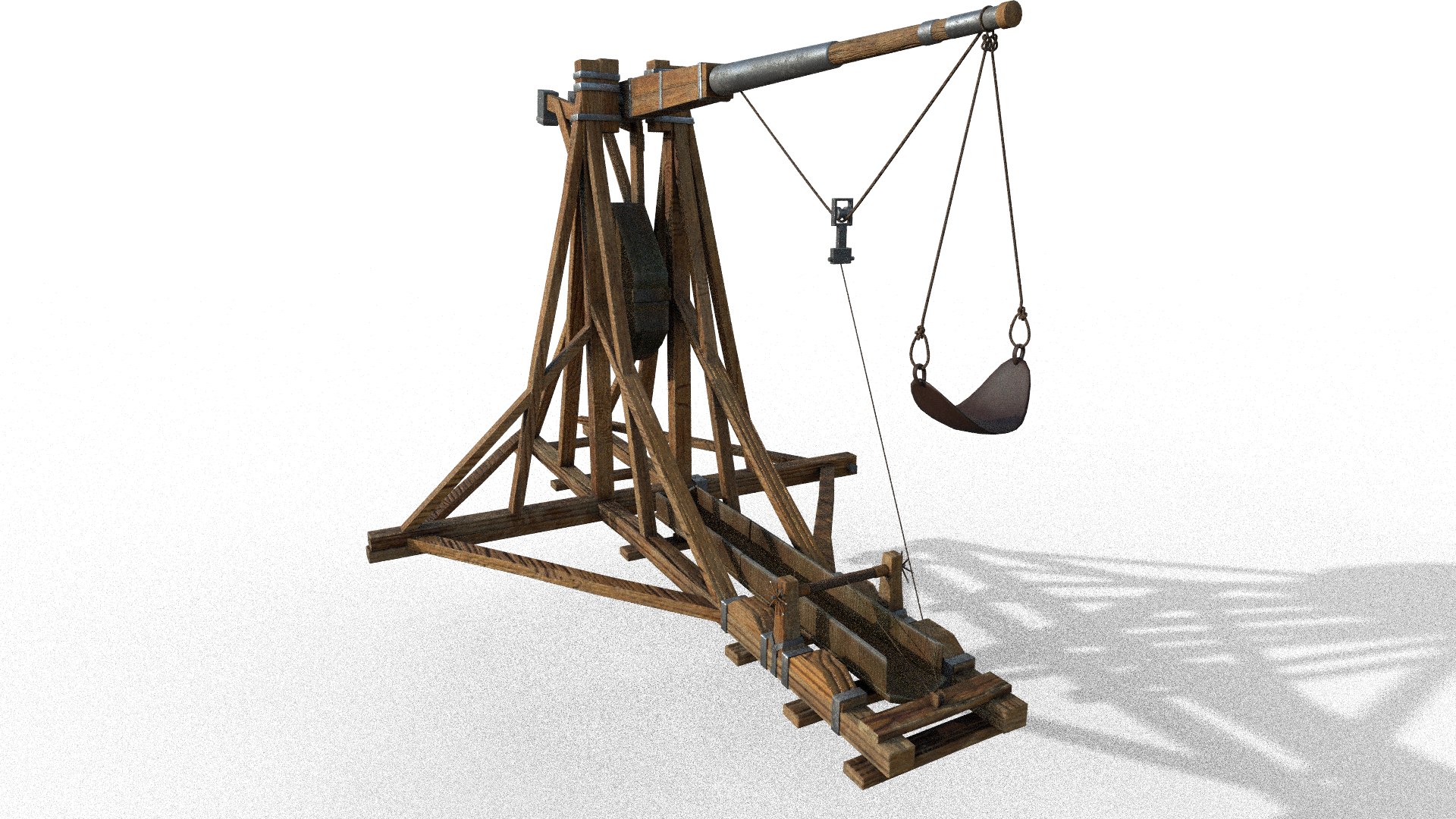 3D trebuchet - TurboSquid 1793199