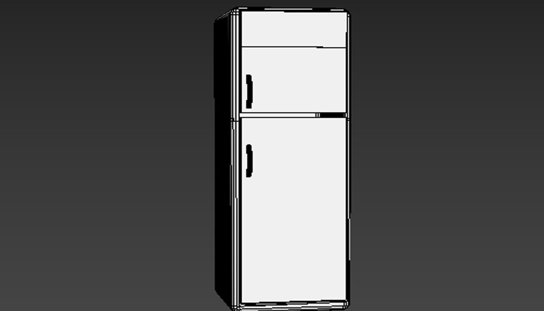 3D Model Freezer - TurboSquid 1502112