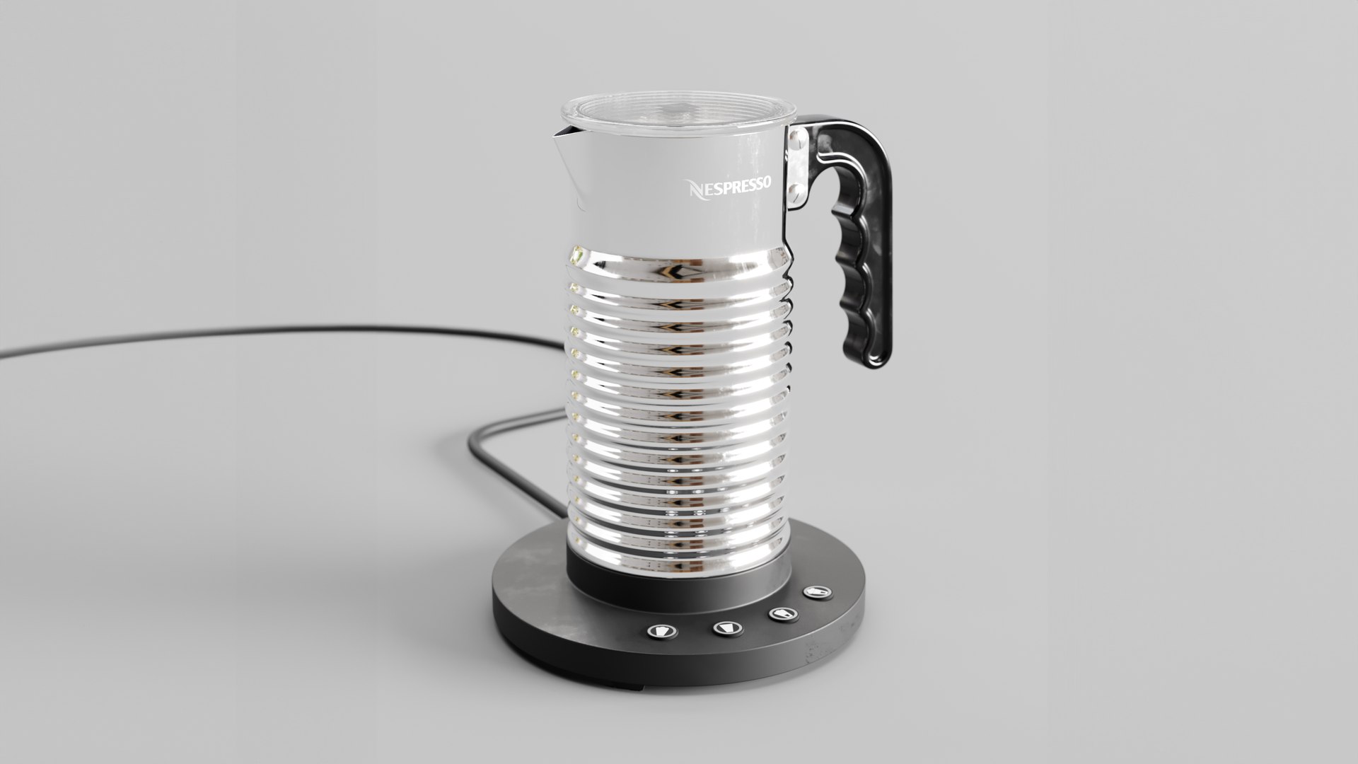 Nespresso Milk Frother 3D Model - TurboSquid 2147885