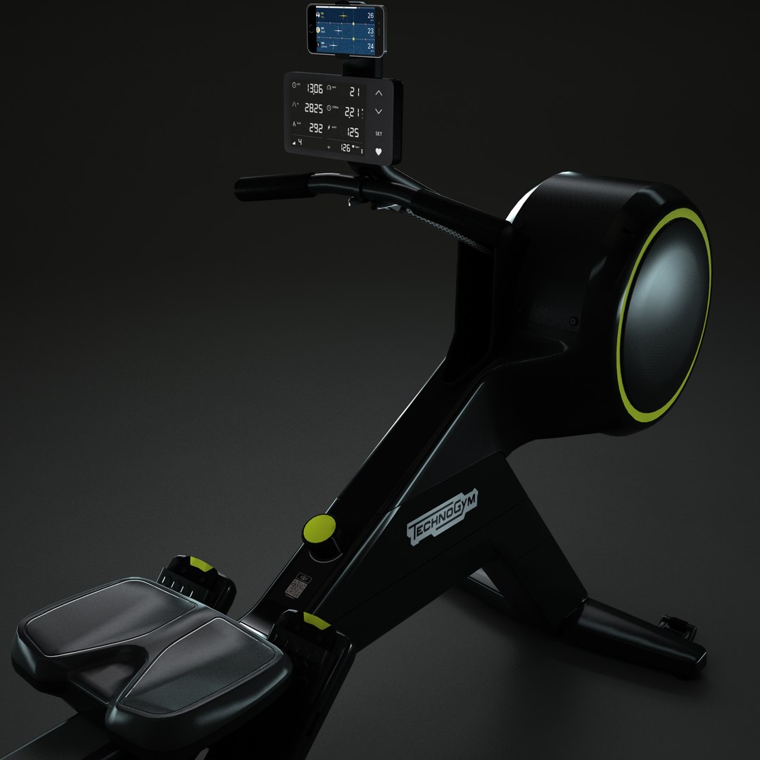 Skillrow rowing machine 3D | 1144727 | TurboSquid