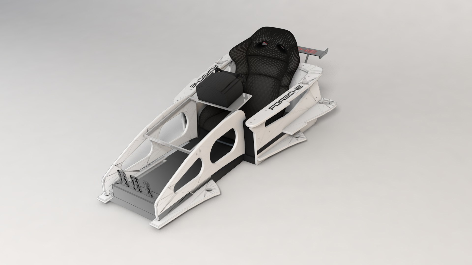 Race Simulator 3D Model - TurboSquid 1444241
