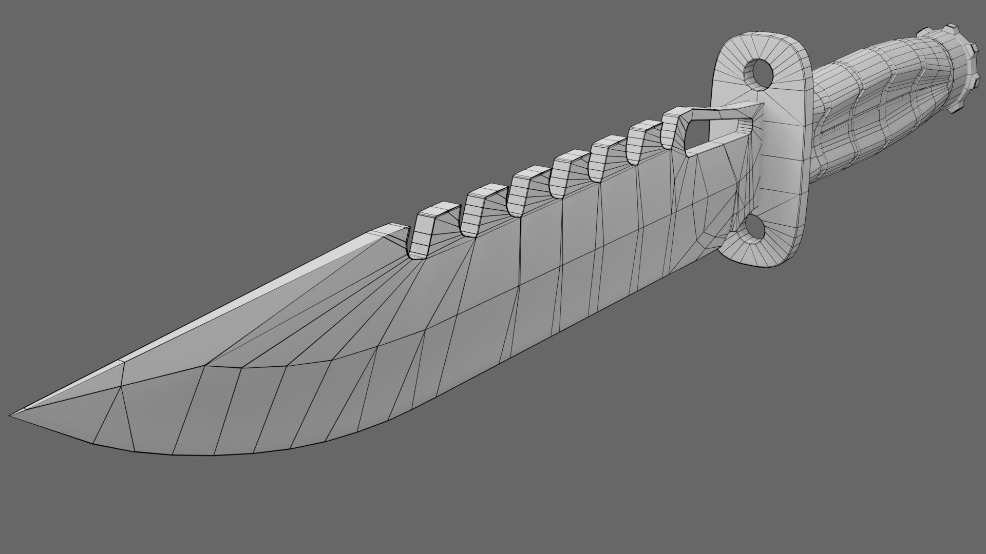 3D Model Tactical Combat Knife - TurboSquid 1461948
