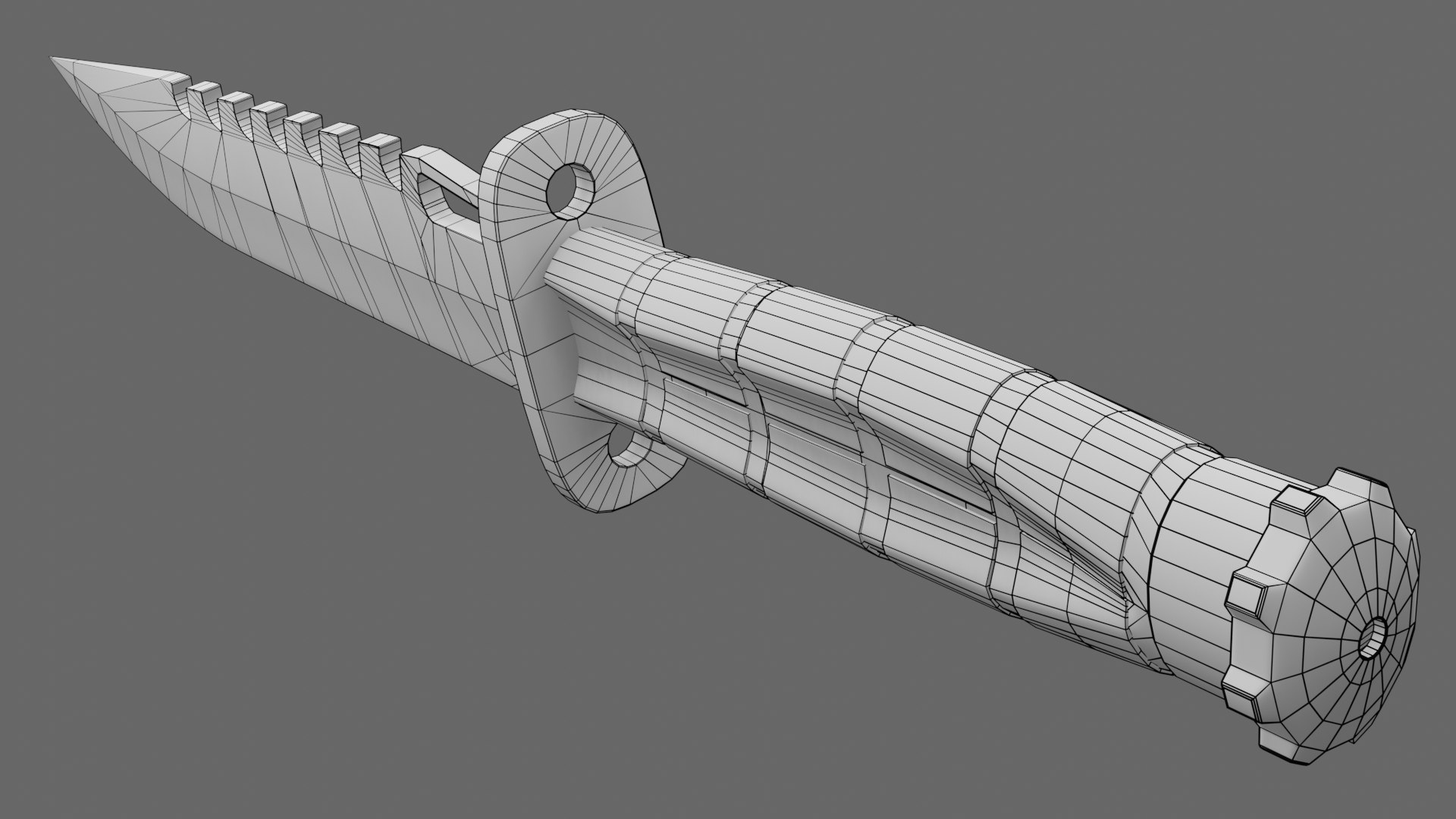 3D Model Tactical Combat Knife - TurboSquid 1461948