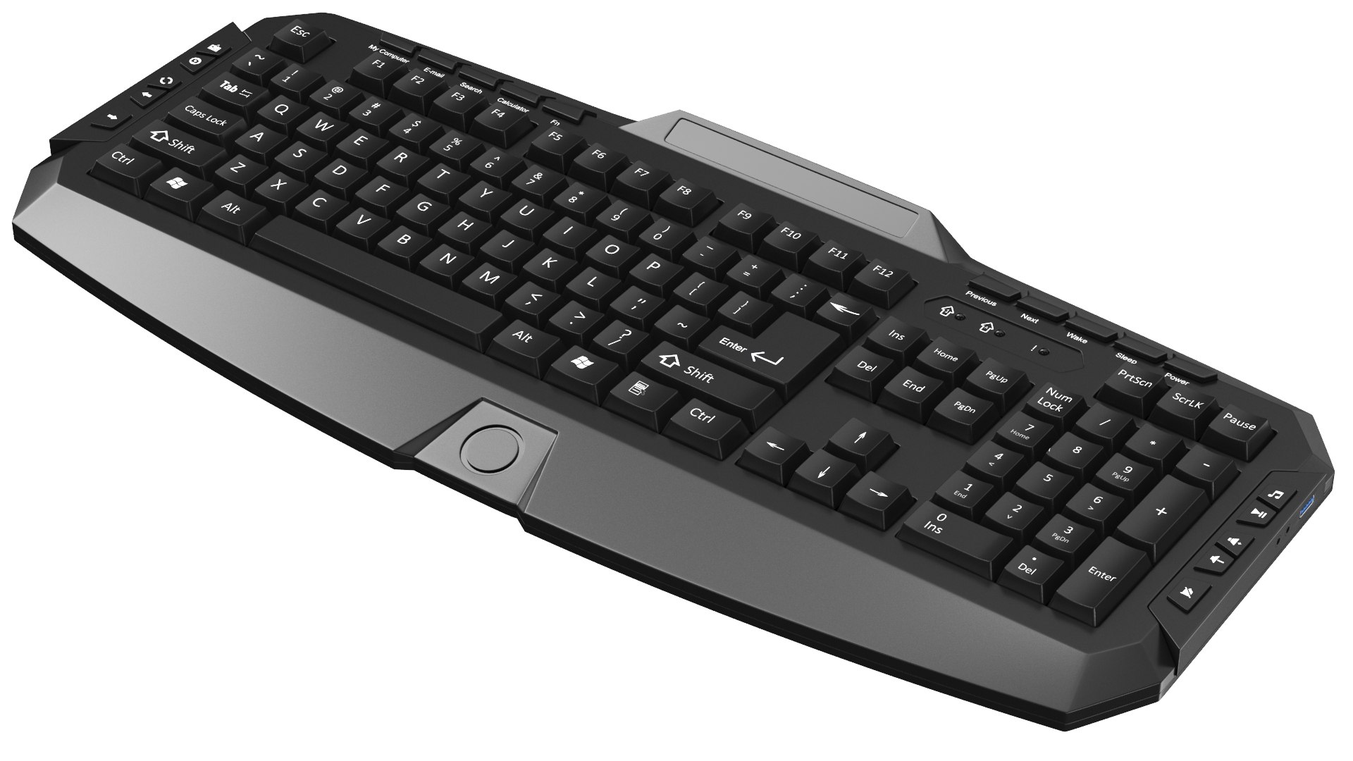 Computer Keyboard Light Off Model - TurboSquid 1931174