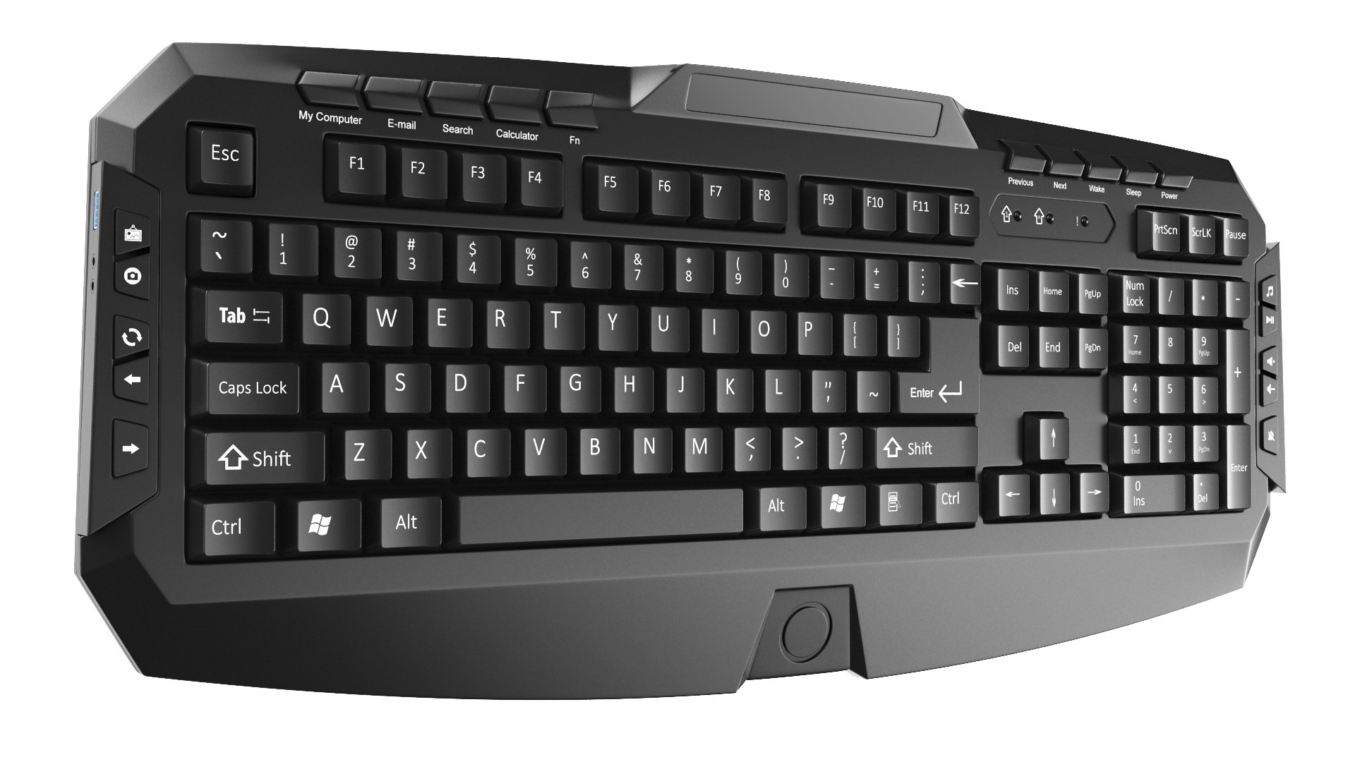 Computer Keyboard Light Off Model - TurboSquid 1931174