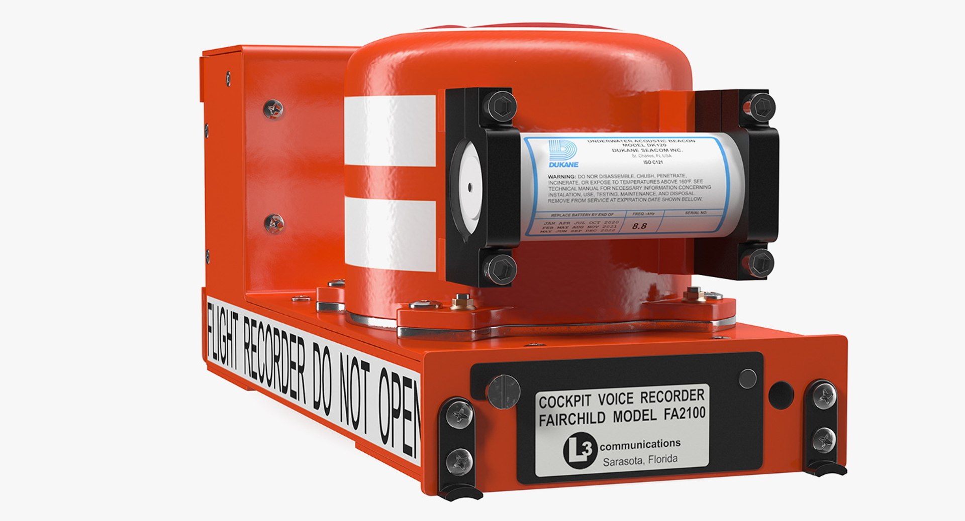 Flight recorder fa2100 model - TurboSquid 1428922