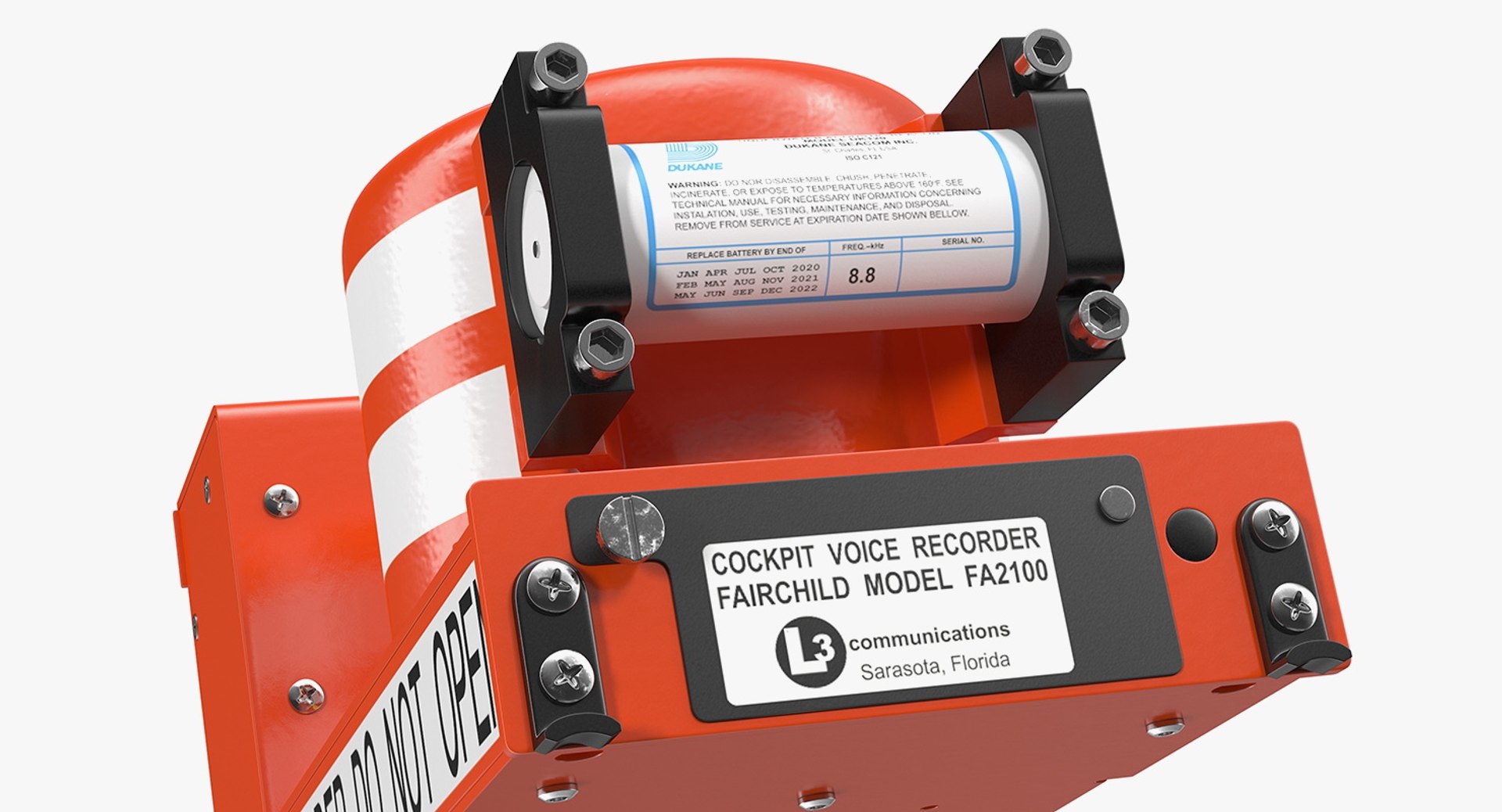 Flight recorder fa2100 model - TurboSquid 1428922