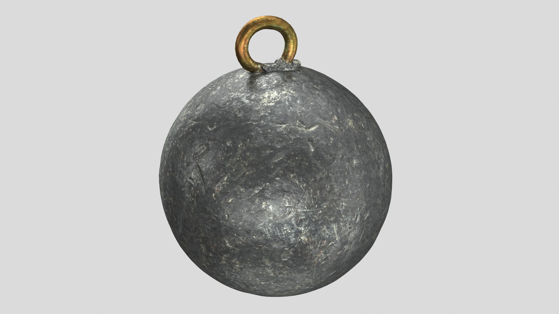 3D Fishing Lead Weight - TurboSquid 1892336
