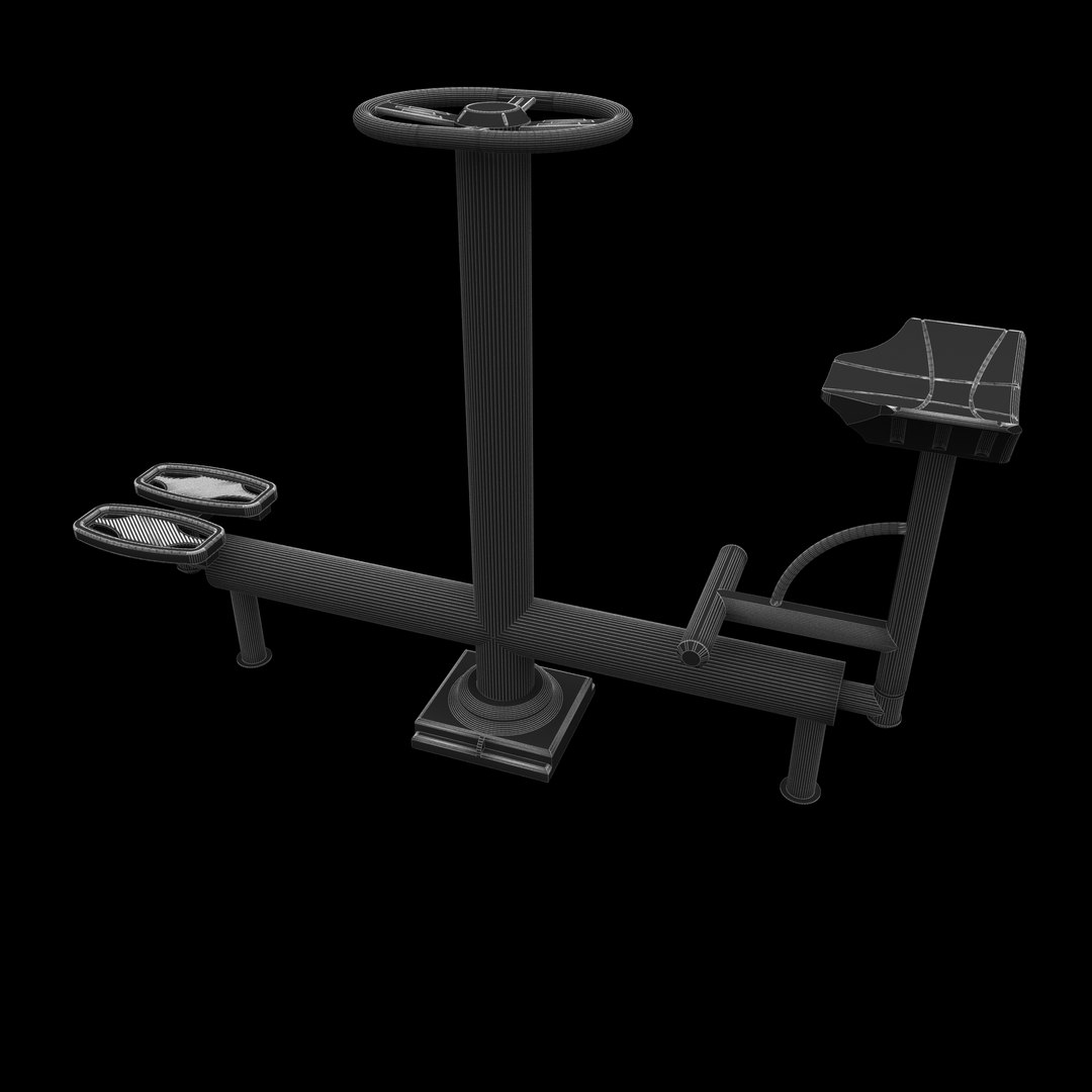 3D Model Outdoor Fitness - TurboSquid 1420835