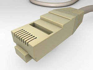 Rj45连接器3D模型下载| TurboSquid