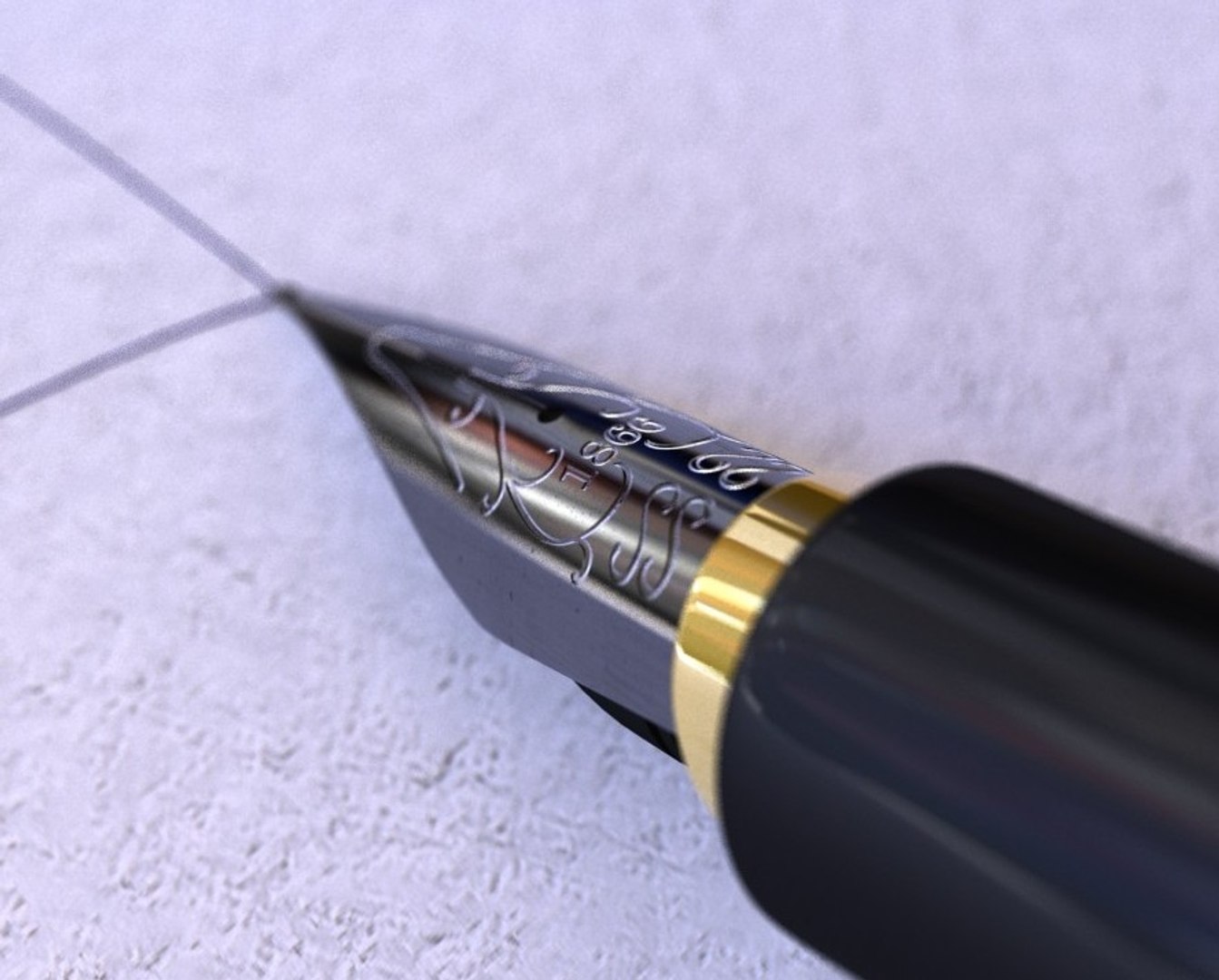 Pen Sign 3d Ma
