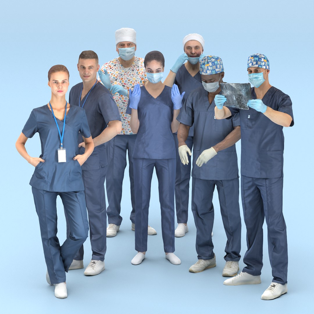 Surgical Brigade Collection 28 3D Model - TurboSquid 2120986