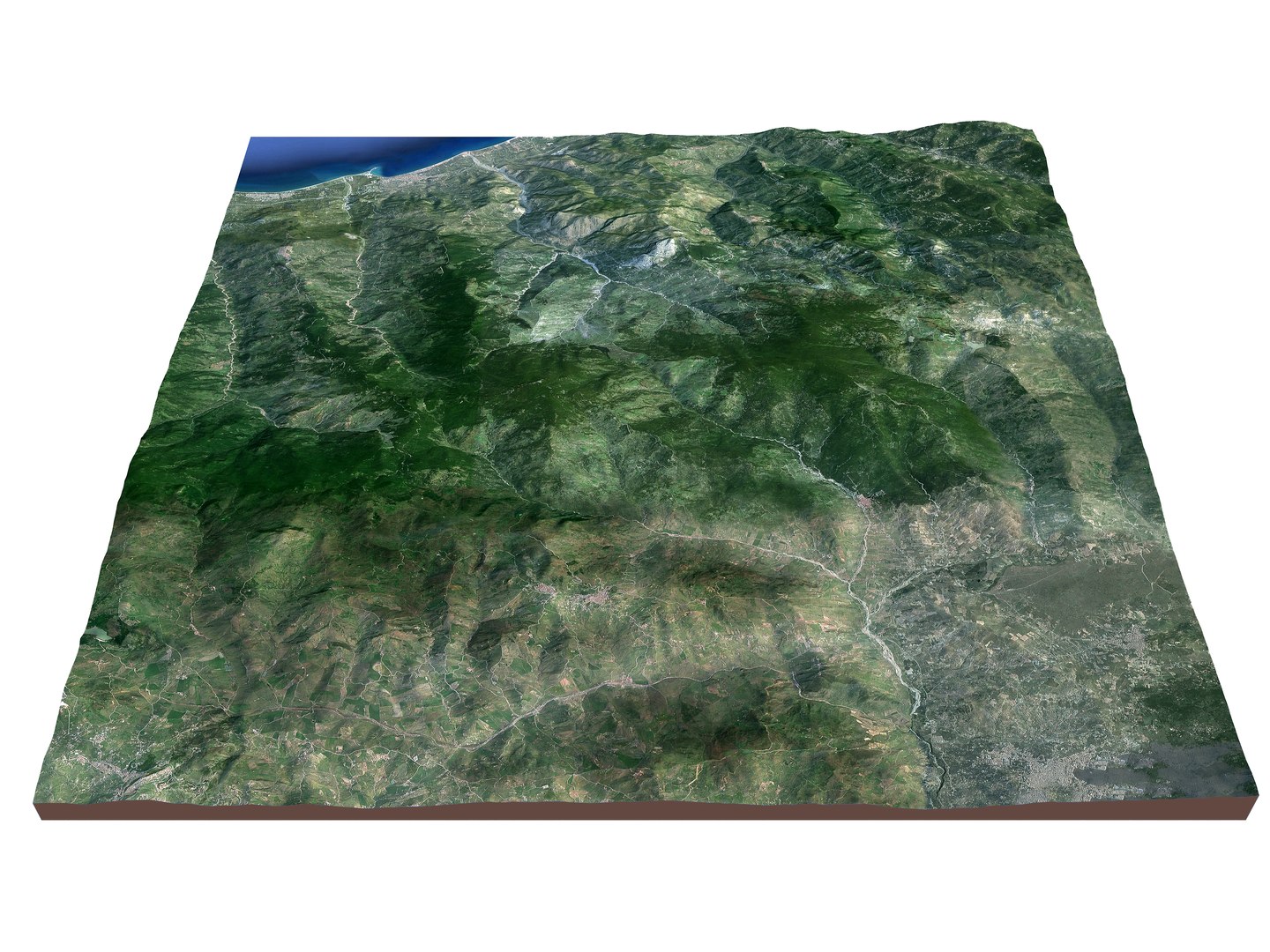 Sicily Terrain Obj