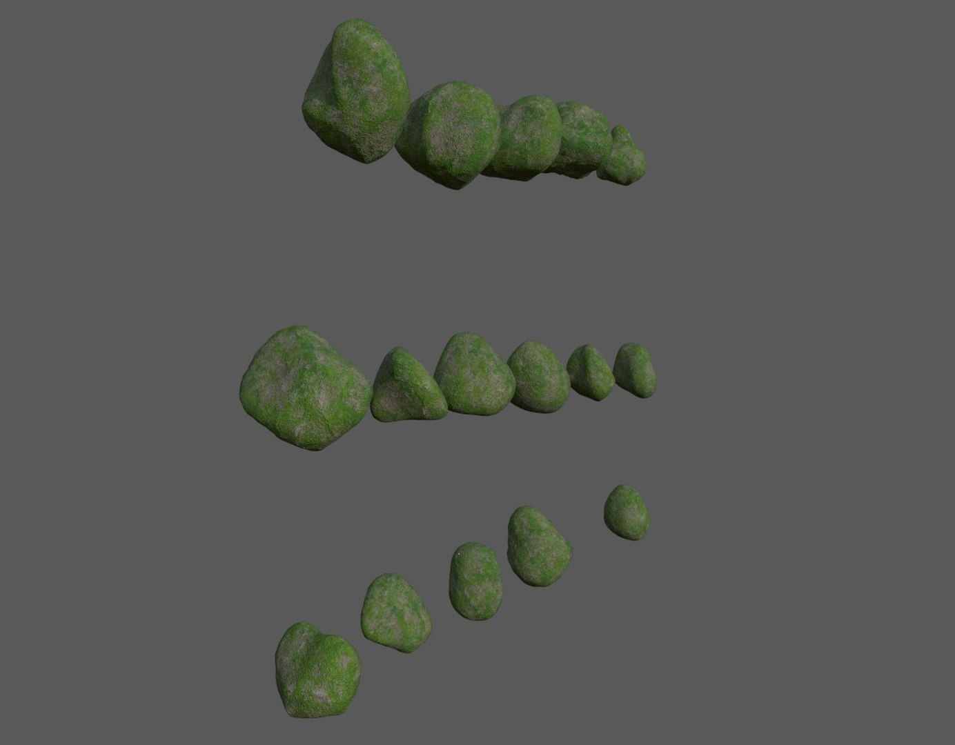 16 Stones 3D - TurboSquid 1567321