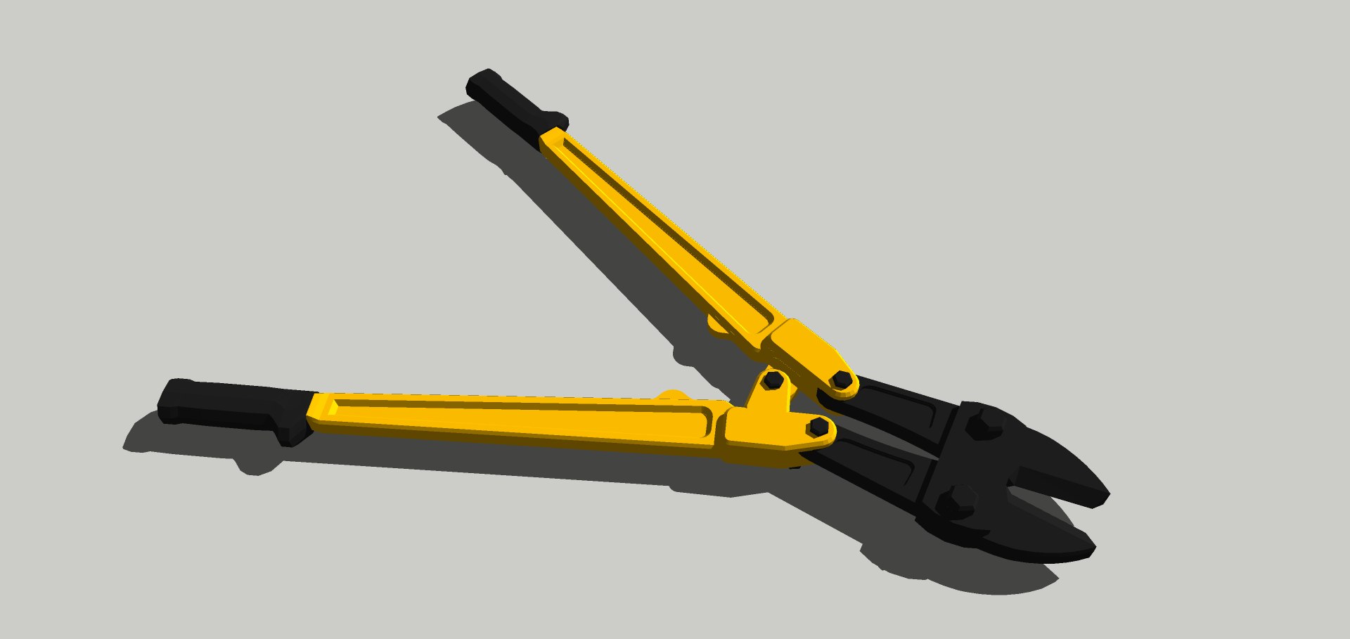 3D Bolt Cutter - TurboSquid 1303107