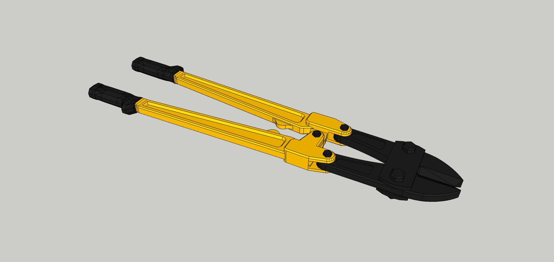 3D Bolt Cutter - TurboSquid 1303107