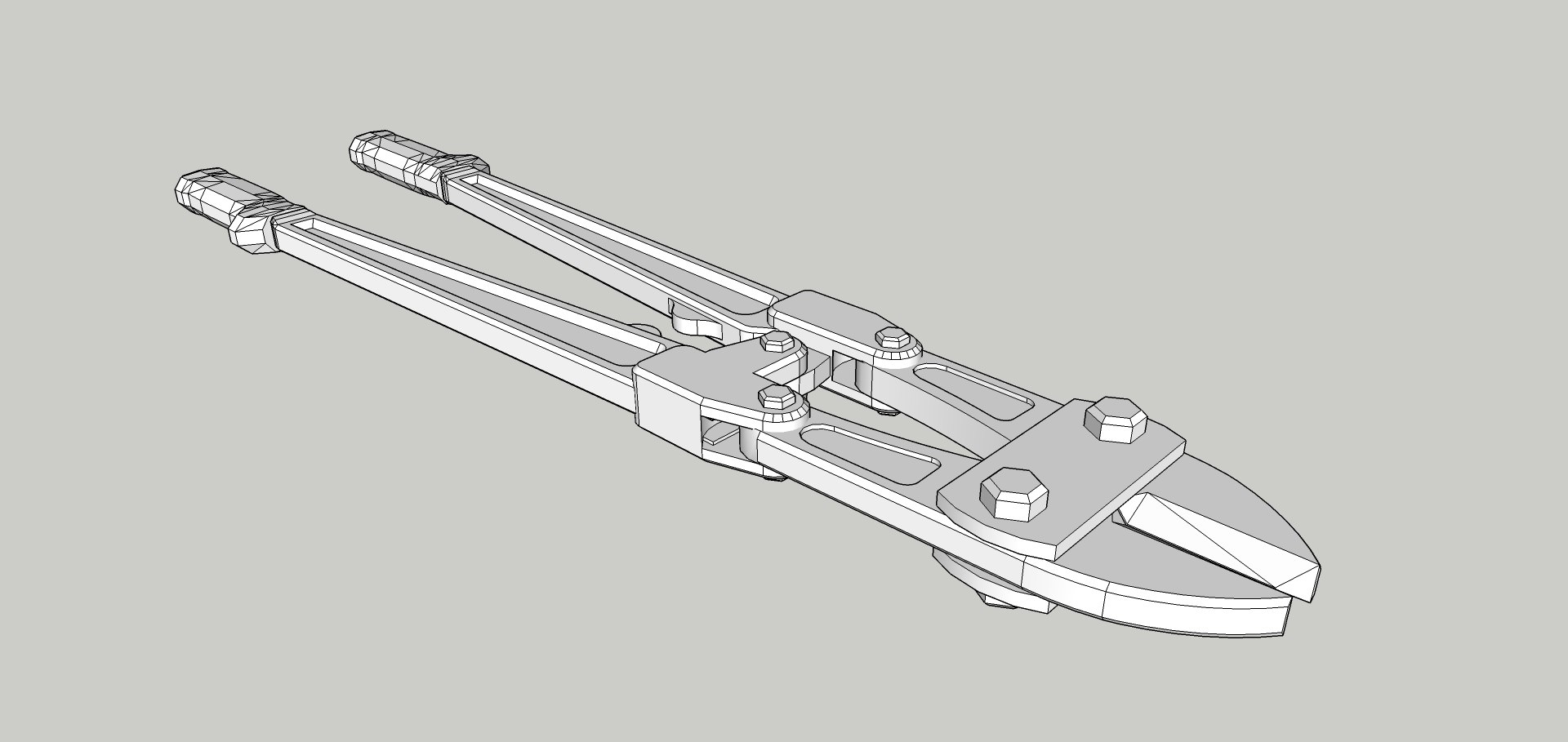 3D Bolt Cutter - TurboSquid 1303107