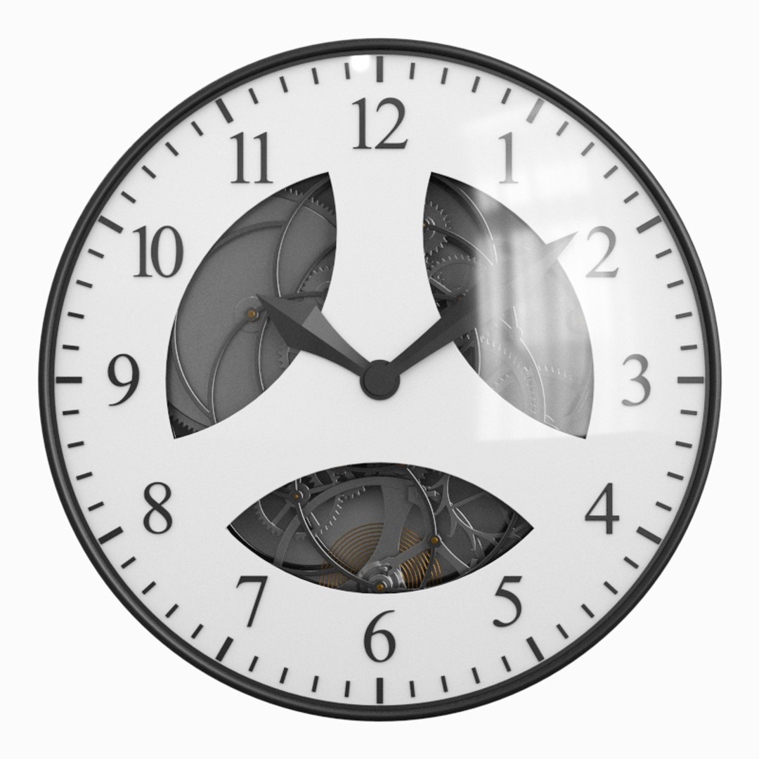 3D Model Animation Clock Clockwork - TurboSquid 1353547