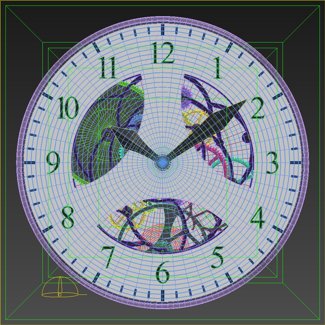 3D Model Animation Clock Clockwork - TurboSquid 1353547