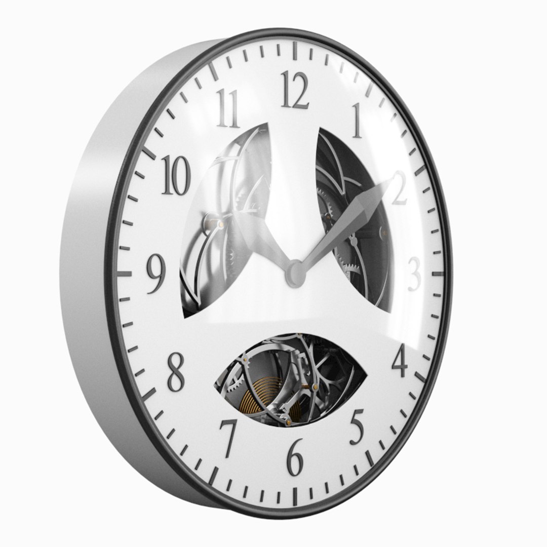 3D Model Animation Clock Clockwork - TurboSquid 1353547