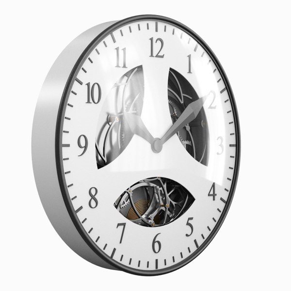 Animierte Uhr Mit Mechanismus 3D-Modell - TurboSquid 1353547