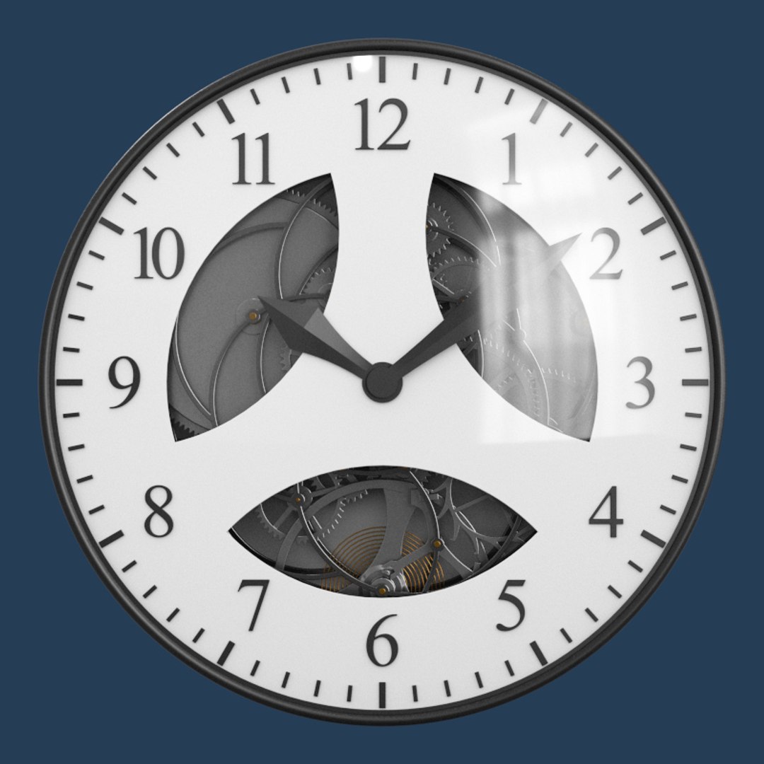 3D Model Animation Clock Clockwork - TurboSquid 1353547