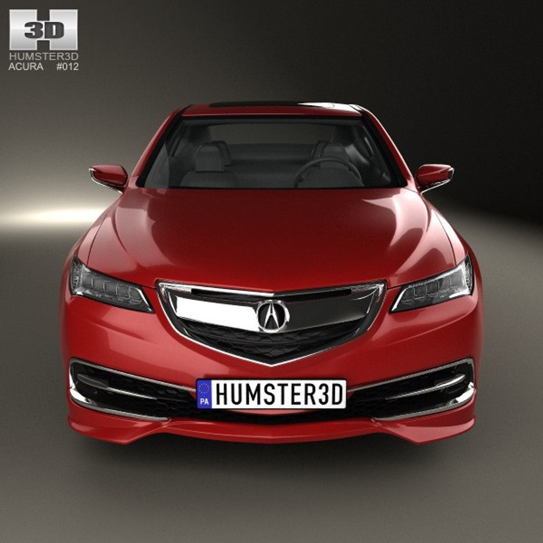 3d Model Acura Tlx Concept