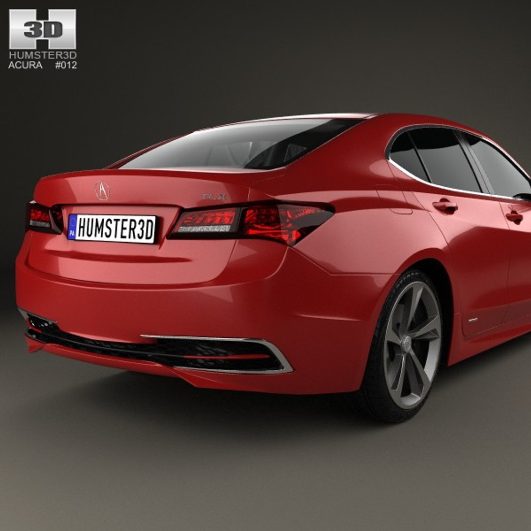 3d Model Acura Tlx Concept