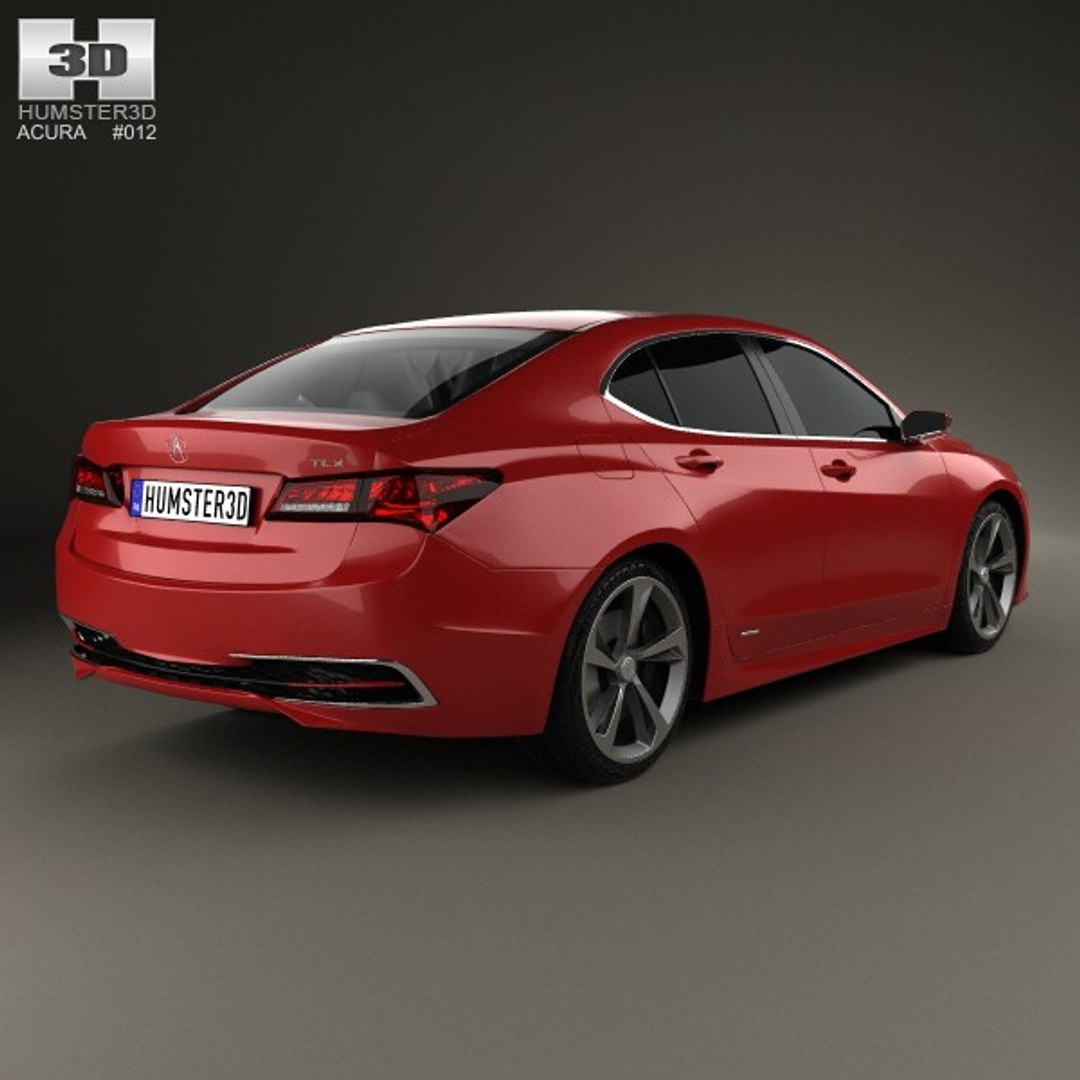 3d Model Acura Tlx Concept