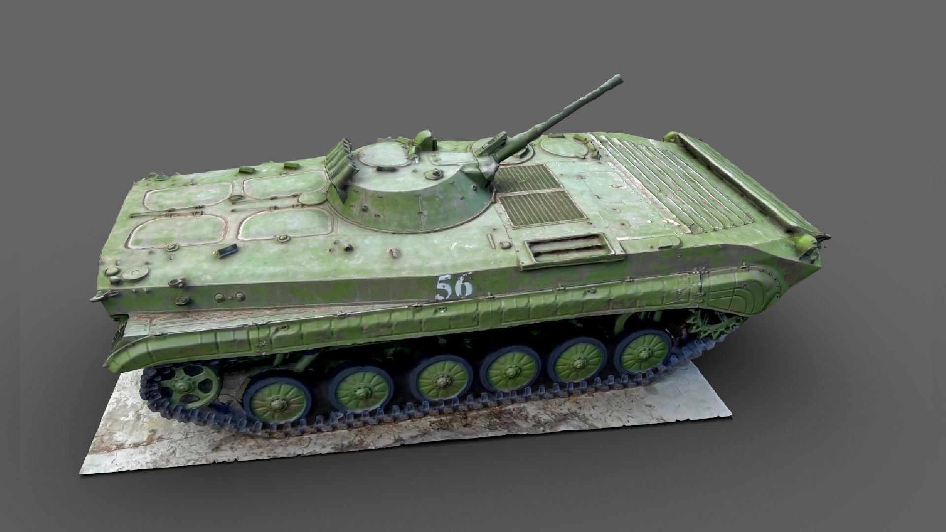 BMP-1P 3d Scan Model - TurboSquid 2266277