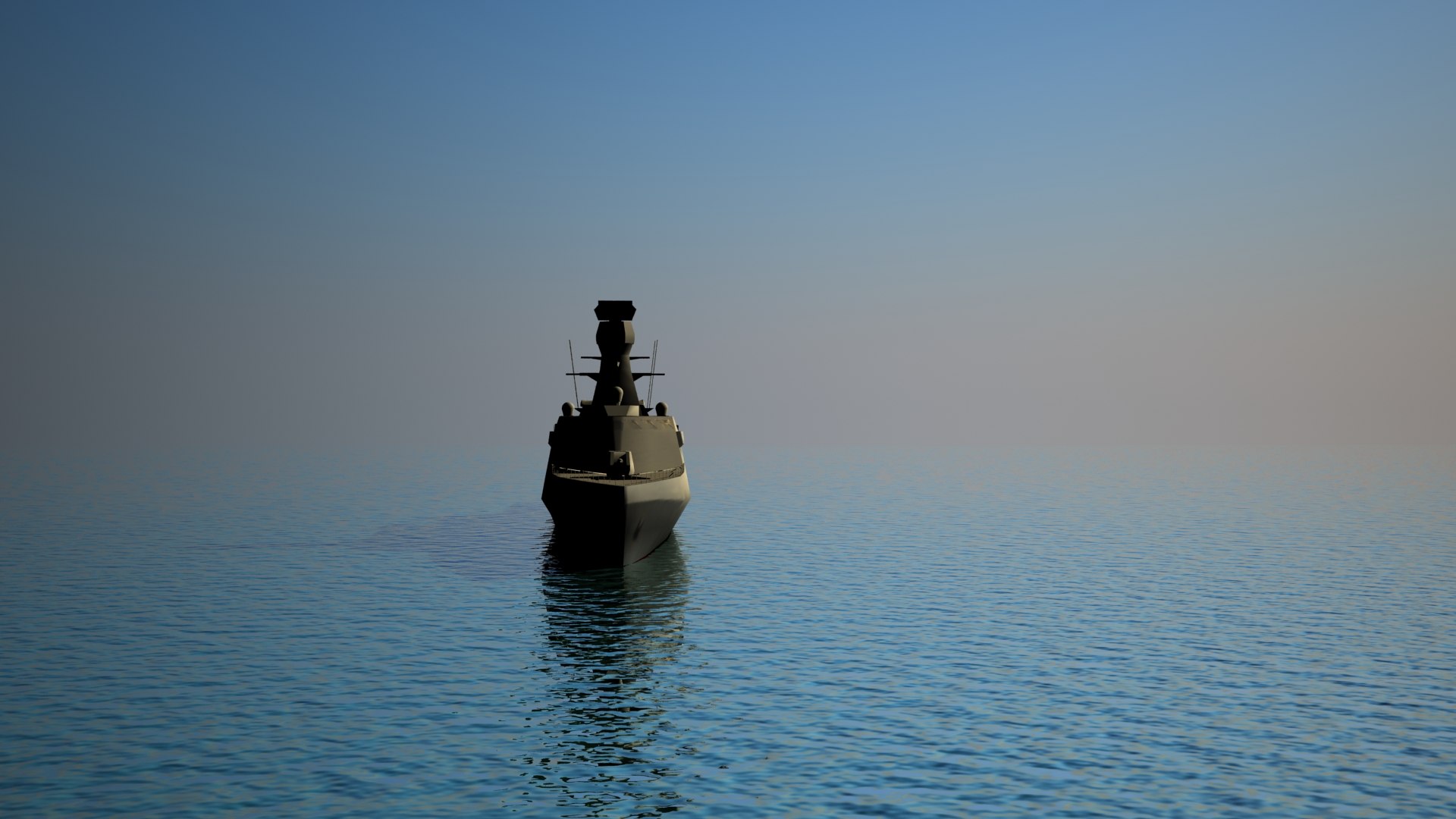 Milgem Modern Battleship 3d X