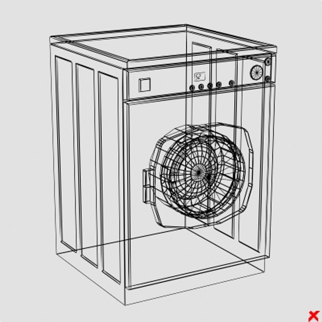 3d Washing Machine