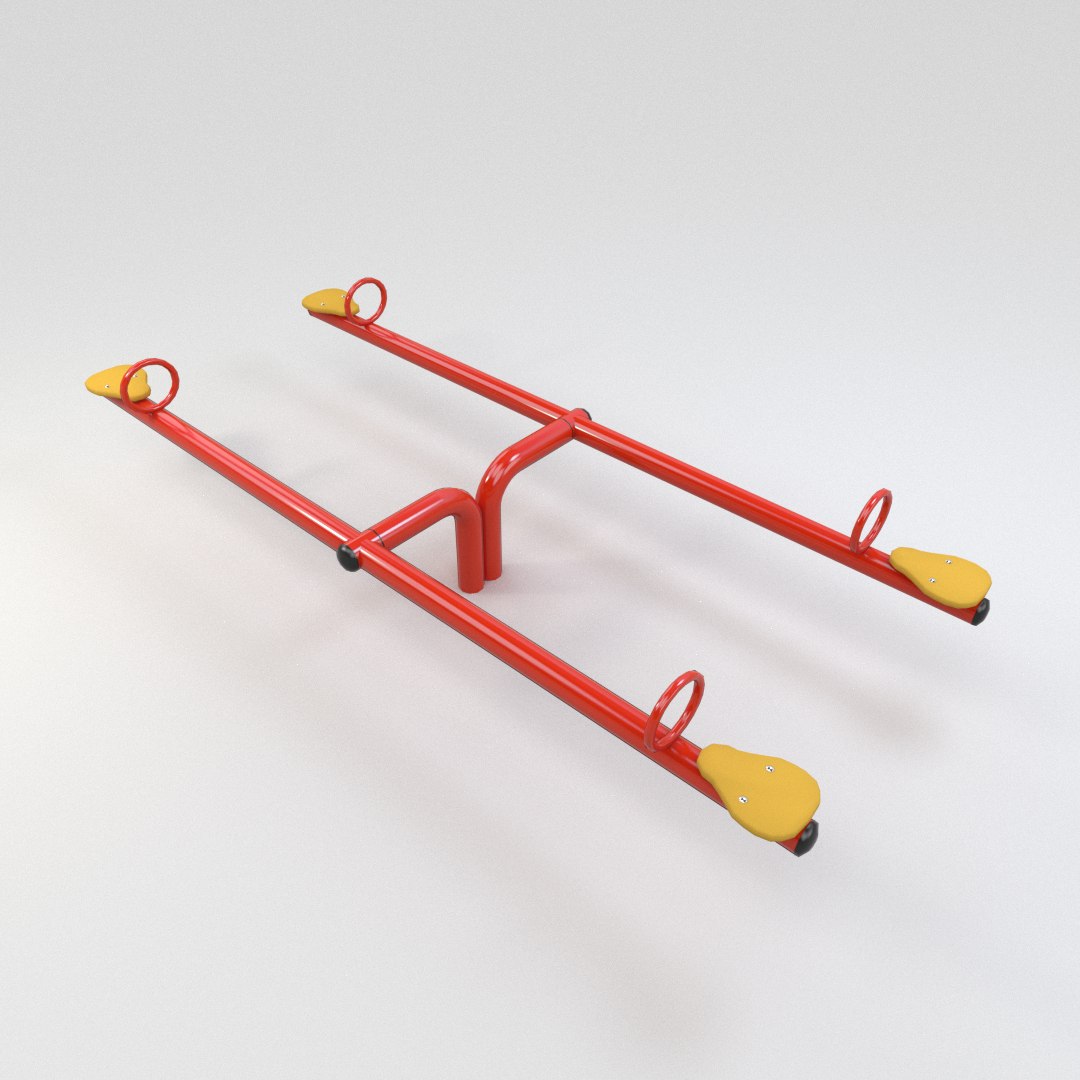 3ds Max Double Seat Teeter