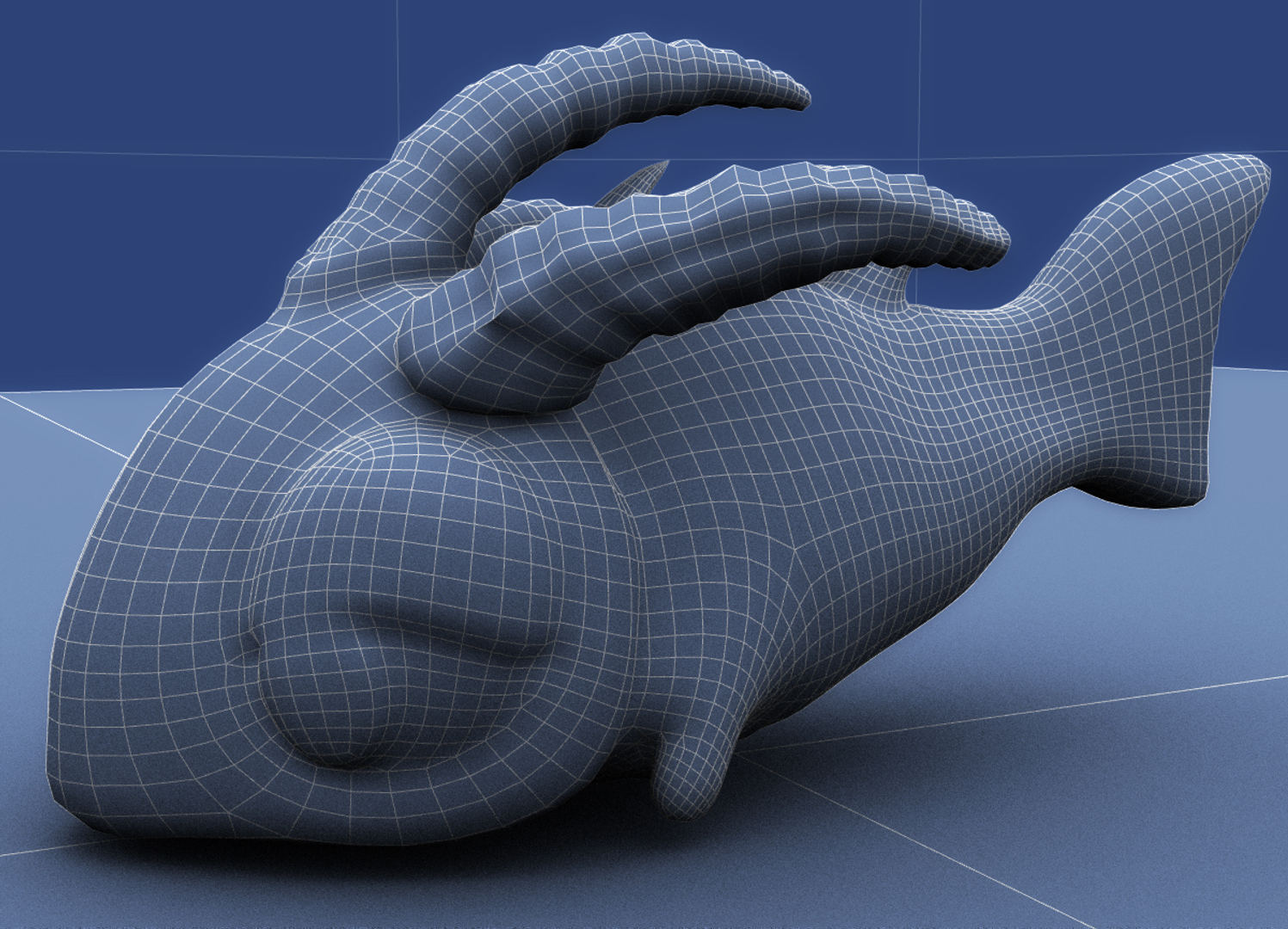 free obj model bule orange