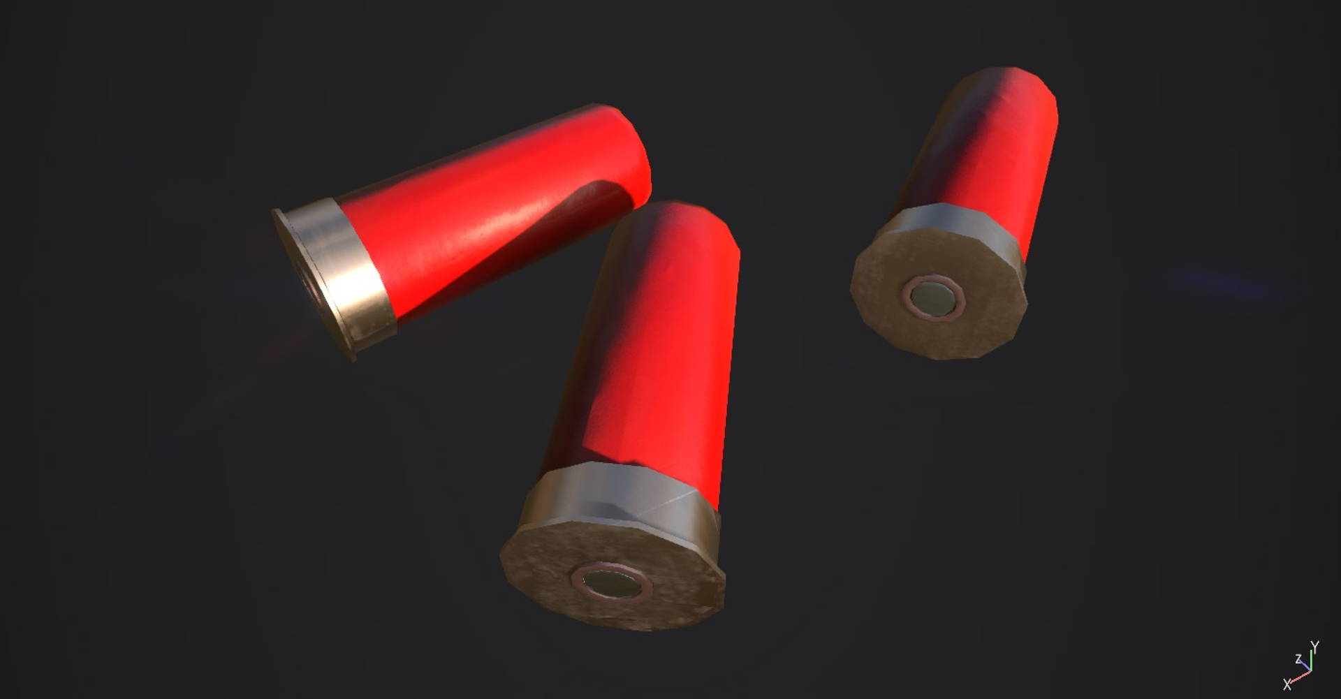 Shotgun shells 3D model - TurboSquid 1711453